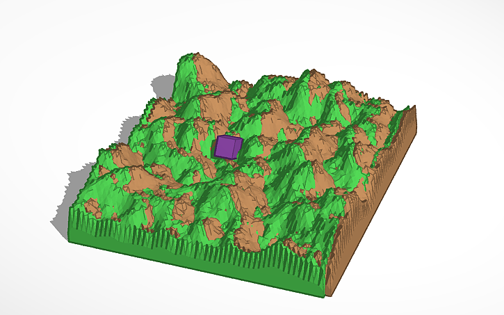 3D design fortnite map - Tinkercad