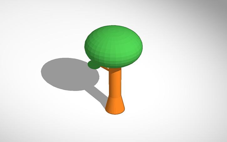 3D design tree - Tinkercad