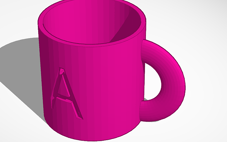 3D design π14 κουπα ριζου σοφια - Tinkercad