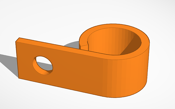 3D design clip small - Tinkercad