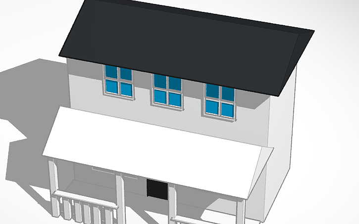 3D design casa - Tinkercad