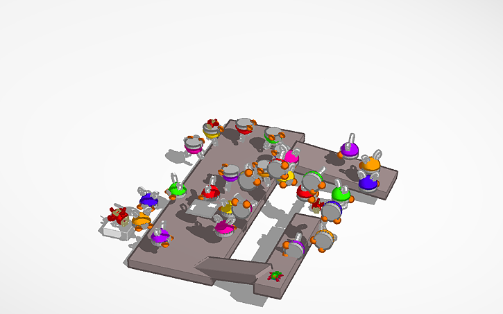 3D design Getting Pushy With Duskull - Tinkercad