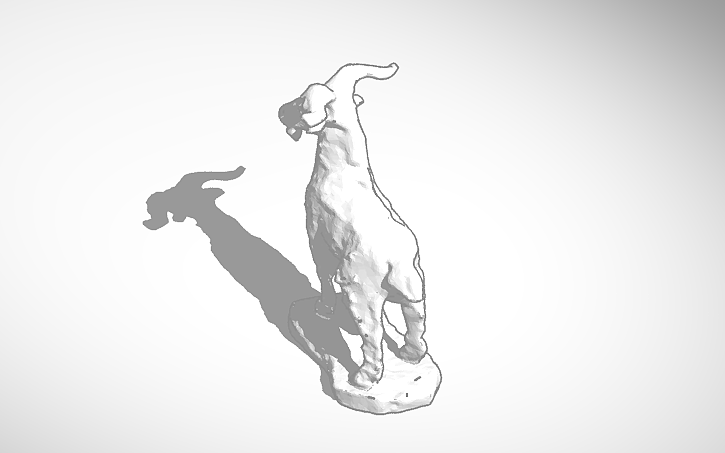 3D design goat/print - Tinkercad