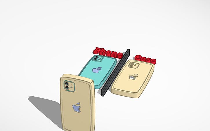 3D design Phone/ Phone Case - Tinkercad