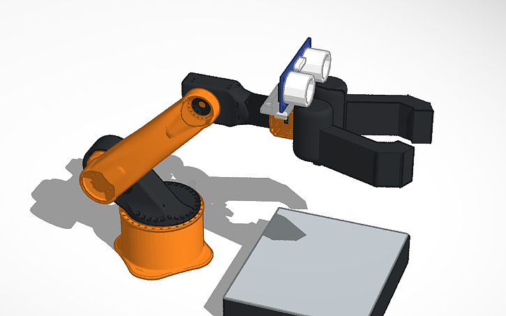 3D design Robotic Arm - Tinkercad