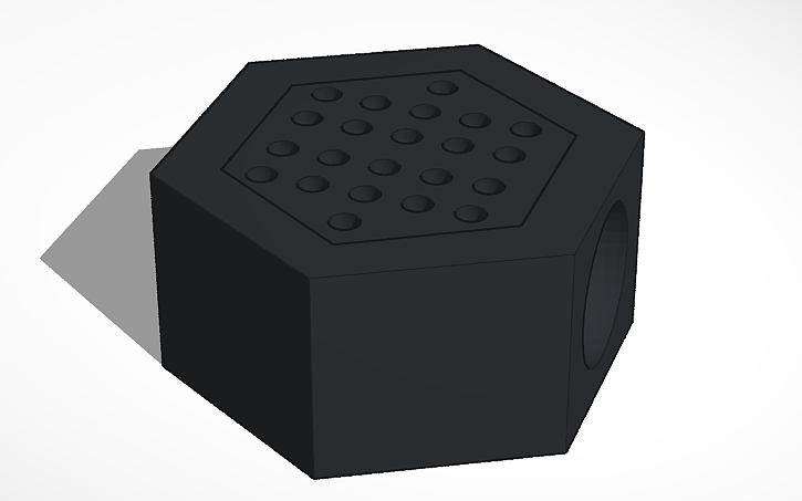 3D design soundboard V1 - Tinkercad