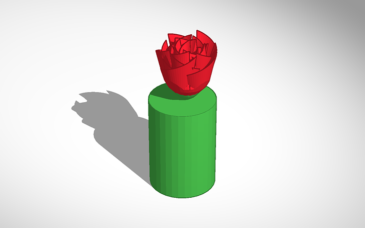 3D design Pencil Topper - Tinkercad
