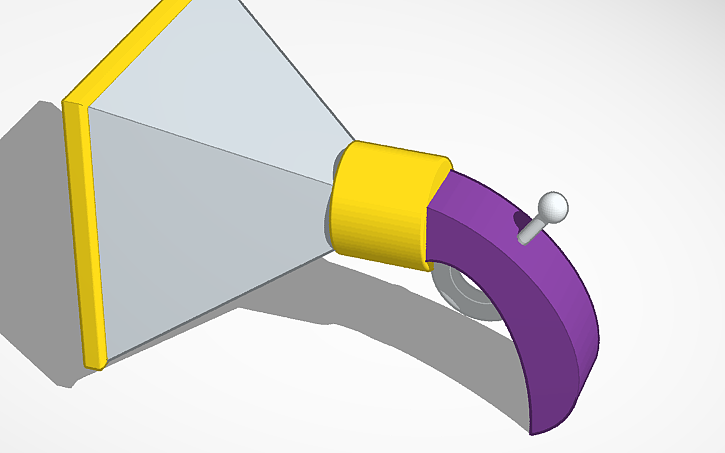 3D design #Yeeps hide and seek confetti gun {Improved} - Tinkercad