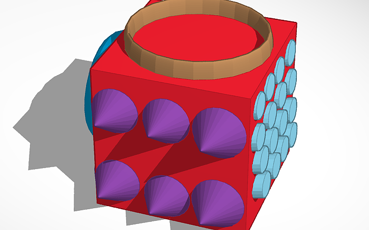 3D design Fidget - Tinkercad