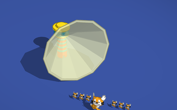 3D design Cats in sky - Tinkercad