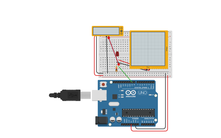 Circuit design Fading LED With Arduino in Tinkercad - Tinkercad