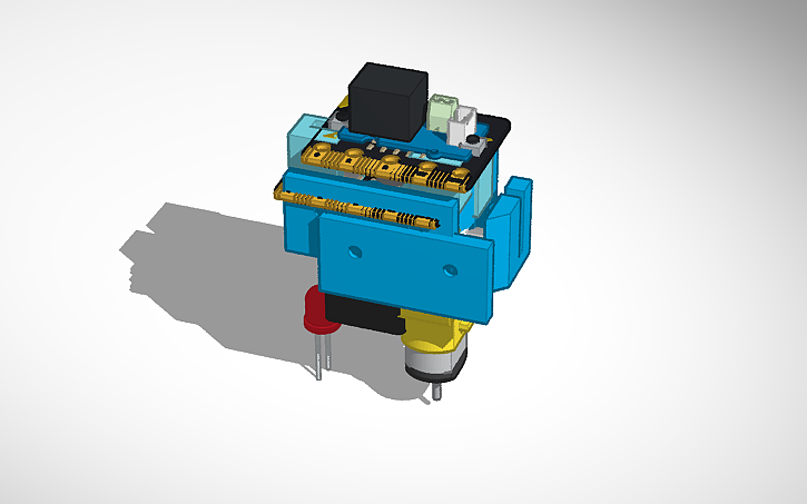 3D design mechanic robot - Tinkercad