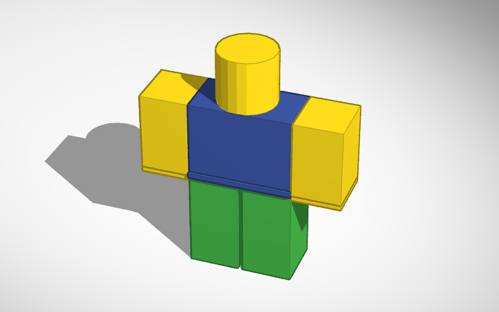 3D design Resetting Roblox character be like... - Tinkercad