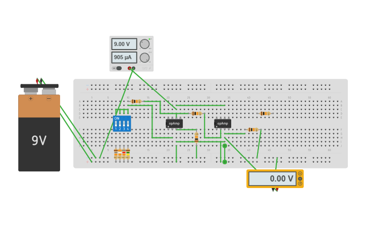 Circuit design YAMIL GONZALEZ - Tinkercad