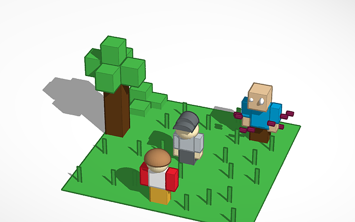 3D design avatar - Tinkercad