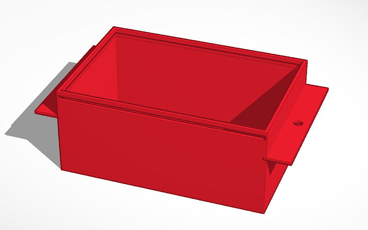 3D design Arduino Box - Tinkercad