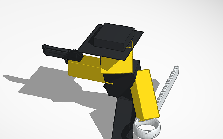 3D design mafia noob (editable) - Tinkercad