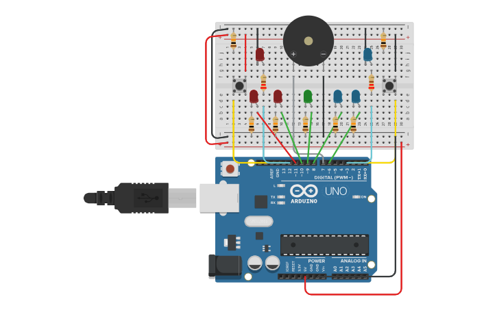 Circuit design Copy of tinkercad 5 - Tinkercad
