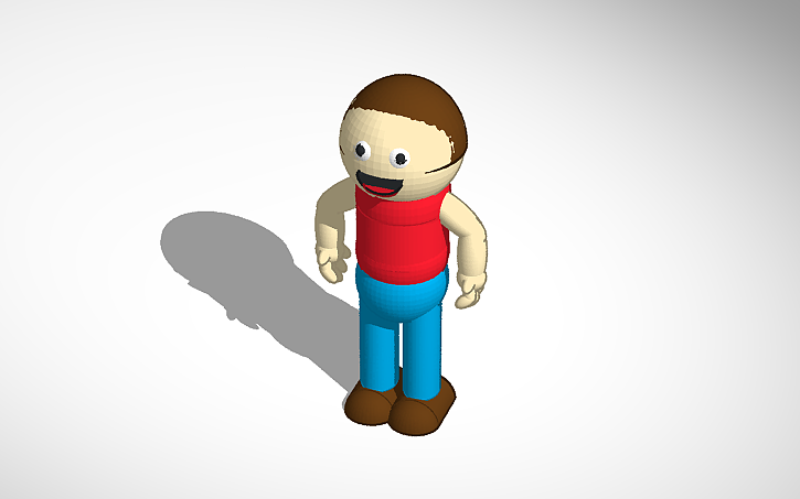 3D design Human - Tinkercad
