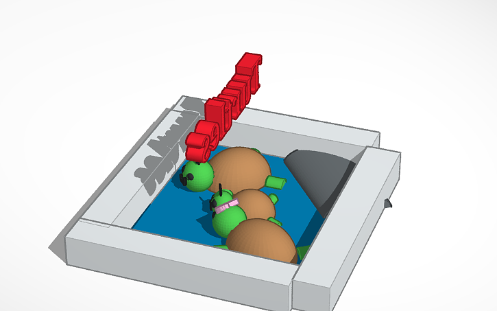 3D design Turtles - Tinkercad