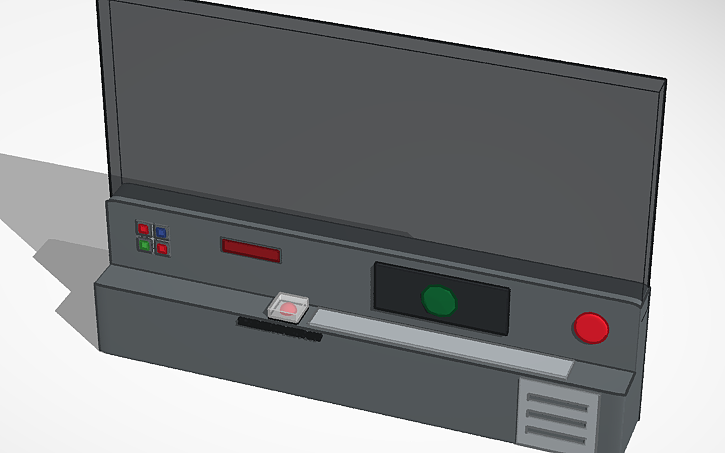 3D design Control Panel - Tinkercad