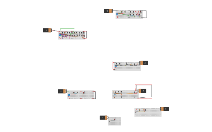 Circuit design Logic gates - Tinkercad