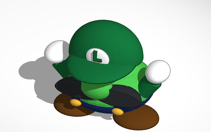 3D design Luigi Pear - Tinkercad