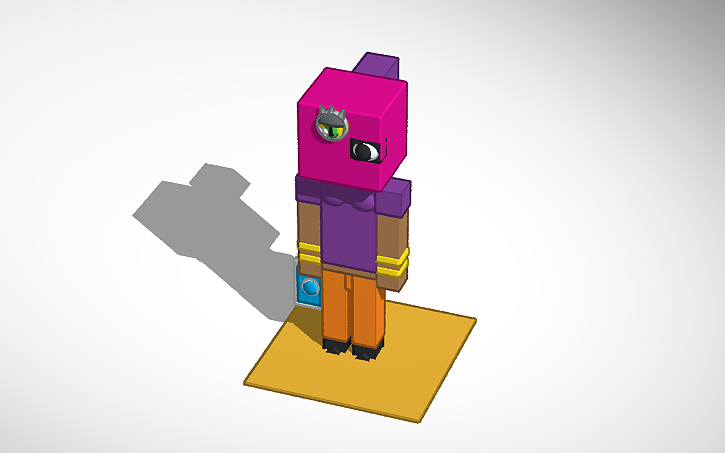 3D design brawl stars tara - Tinkercad