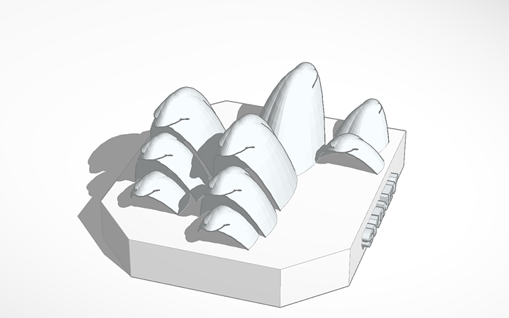 3D design The Magnificent Sydney Opera House - Tinkercad