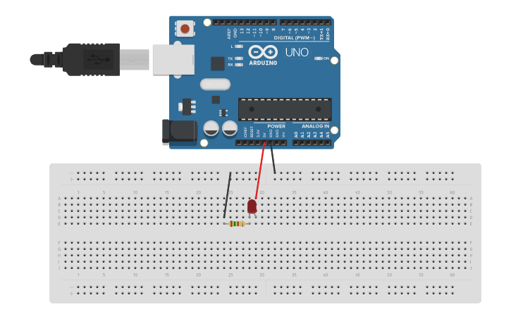 Circuit design Lab1ClineC Arduino Uno R3 - Tinkercad