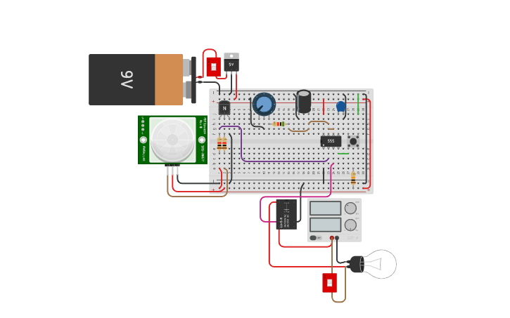 Circuit Design Project 3 Burglar Alarm System Tinkercad