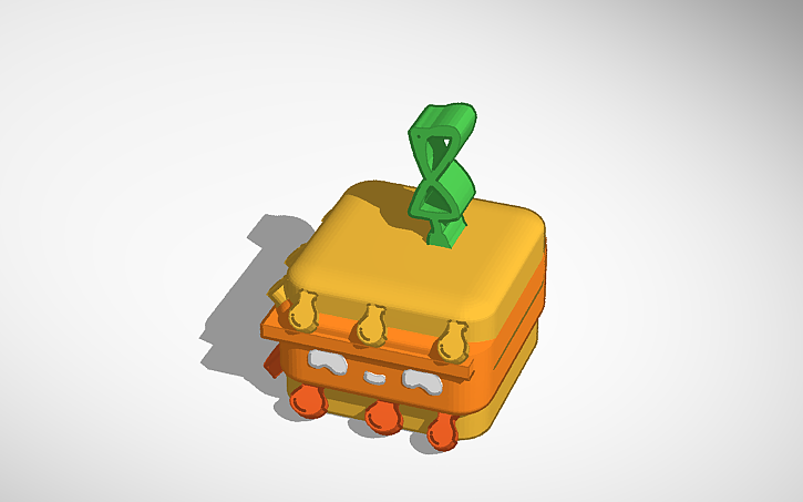 3D design blox fruit - Tinkercad