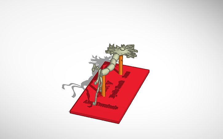 3D design neuron - Tinkercad