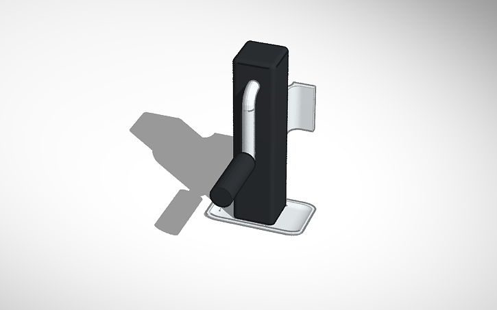 3D design Trailer Jack - Tinkercad