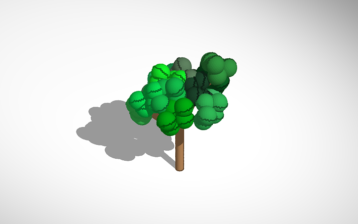 3D design Tree - Tinkercad