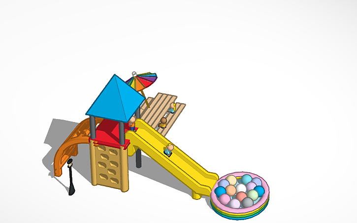 3D design STRIGHT SLIDE - Tinkercad