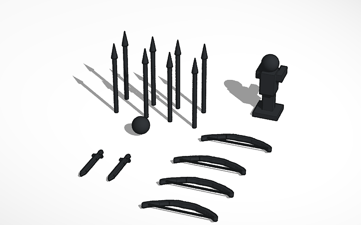 3D design extra board game pieces - Tinkercad