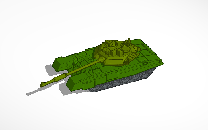 3D design My own tank - Tinkercad