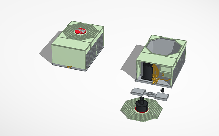 3D design Rheem Stamped Octagon - Tinkercad