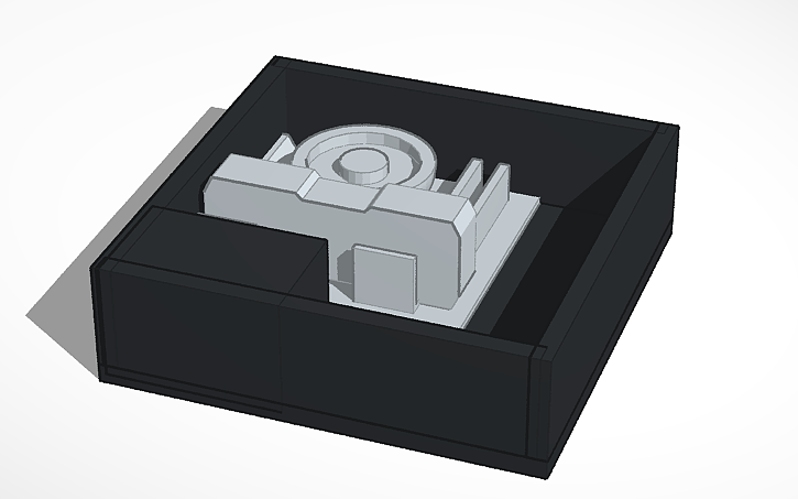 3D design mini pc - Tinkercad