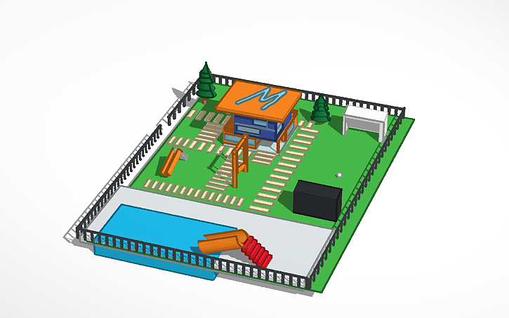 3D design melih villa - Tinkercad