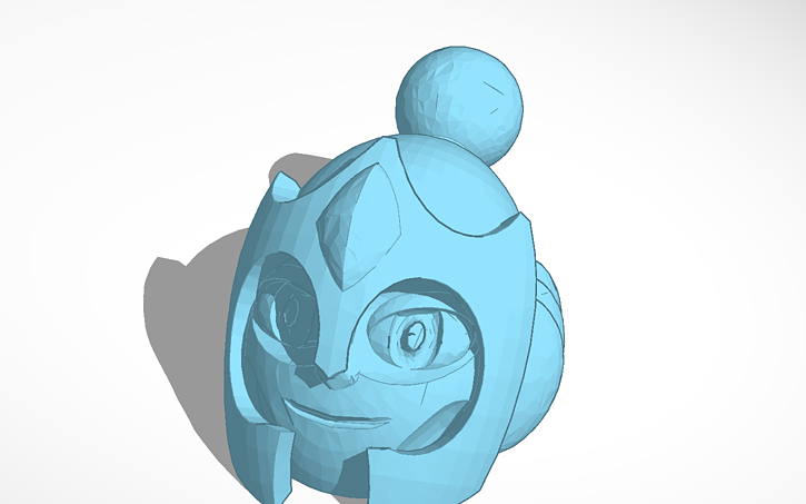 3D design Tinkerplay Atlantean - Head - Tinkercad