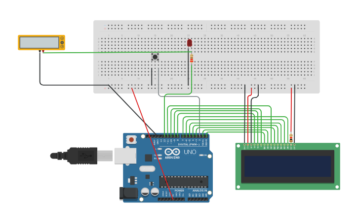 Circuit design State Machine - Tinkercad