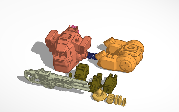 3D design titan fall BT 7274 - Tinkercad