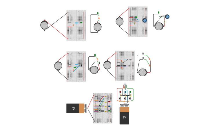 Circuit design TSRT-1B-TALLER PRACTICO 1 - ANDRANGO MARLON-1 B - Tinkercad