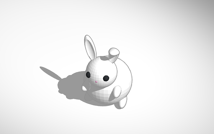 3D design Rabbit - Tinkercad