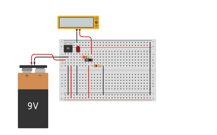 Circuit design L0_Binary Switch - Tinkercad