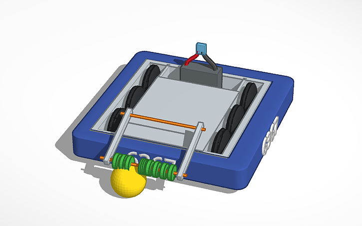 3D design FRC Robot Base - Tinkercad