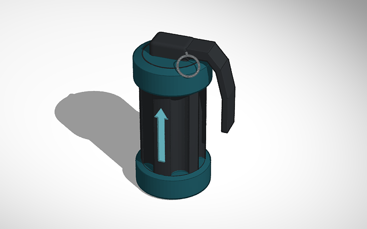 3D design F-45T Grenade - Tinkercad