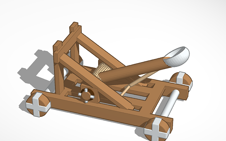 3D design Catapult - Tinkercad